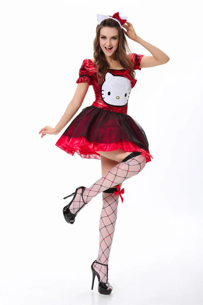 Hello Kitty Halloween Costume For Adults