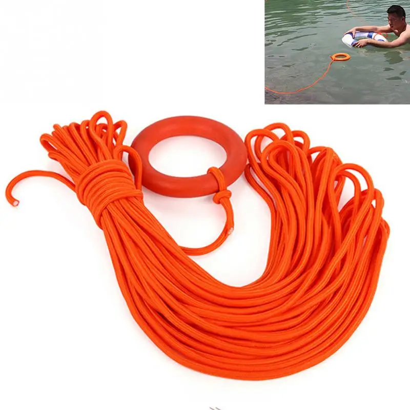 30m/bundle Diameter 8mm Lifeline Float with Bracelet Water Rescue ...
