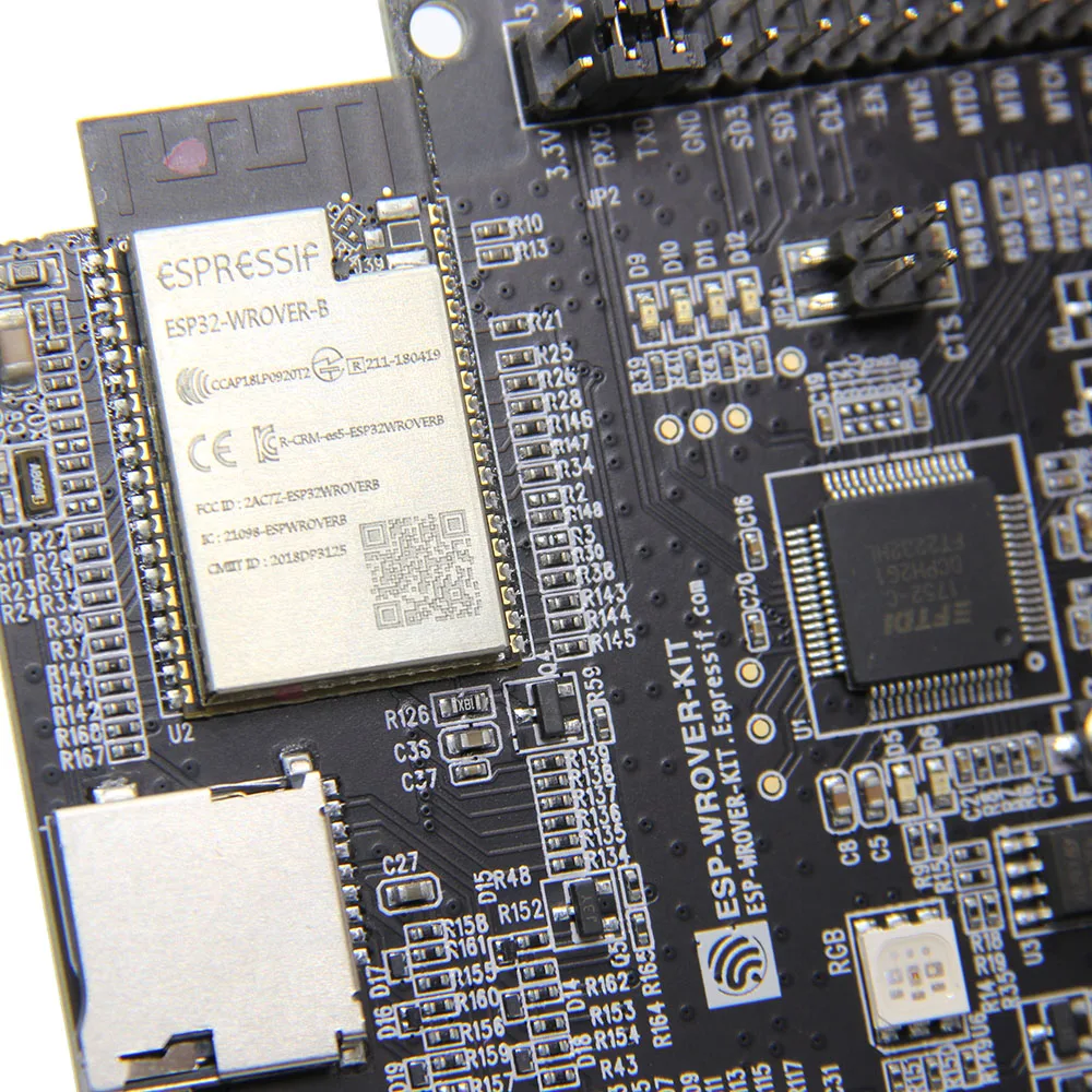 ESP-WROVER-KIT ESP32 V4.1 макетная плата с 3,2 дюймовым ЖК-экраном+ WiFi+ беспроводной Bluetooth ...