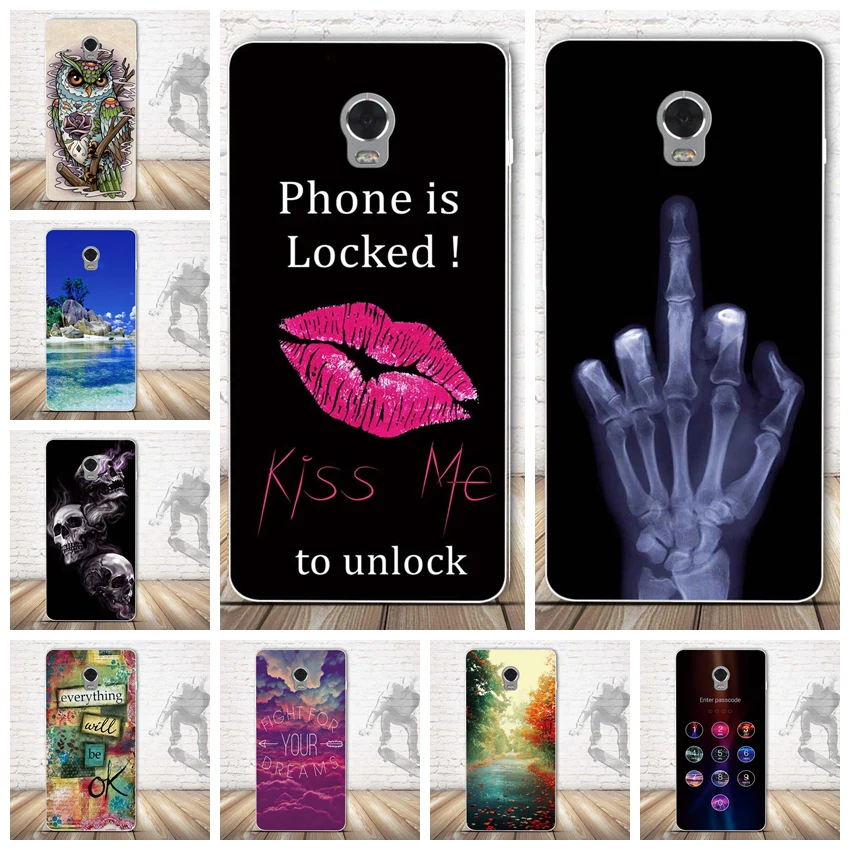 5.5" For Lenovo Vibe P1 Case Cover Silicon Soft Tpu Cases For Lenovo P ...