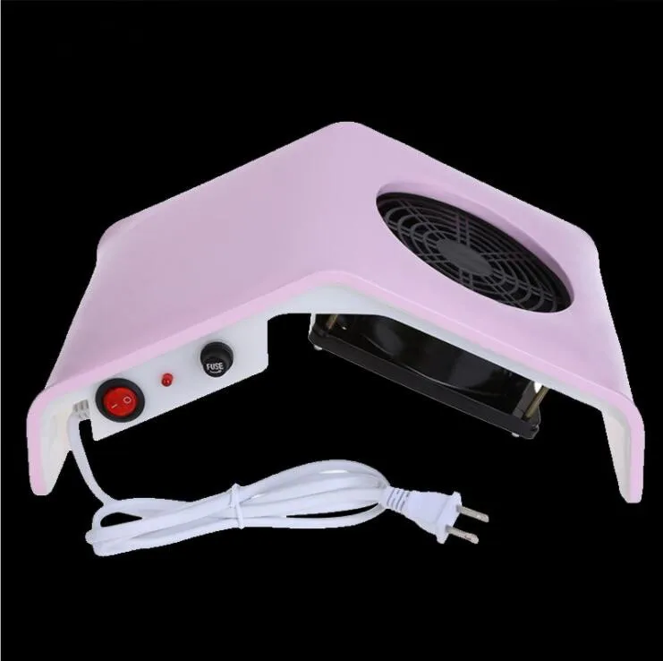 Nail Art Vacuum Cleaner for Gel Polish Glue Nail Fan Dust Suction ...