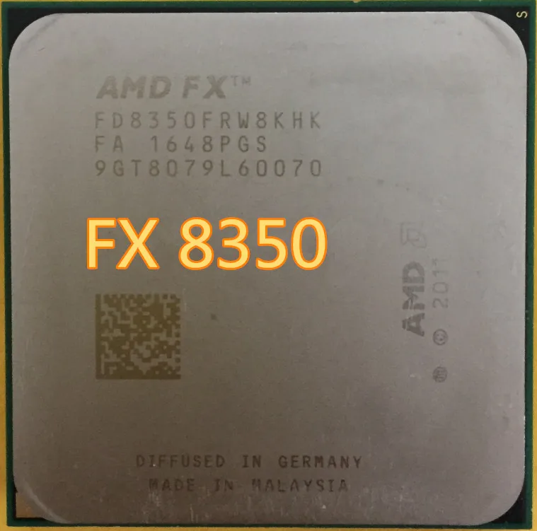 AMD FX 8350 fx 8350 125W AM3+ Eight Core 4.0GHz Desktop CPU FX 8350 can ...