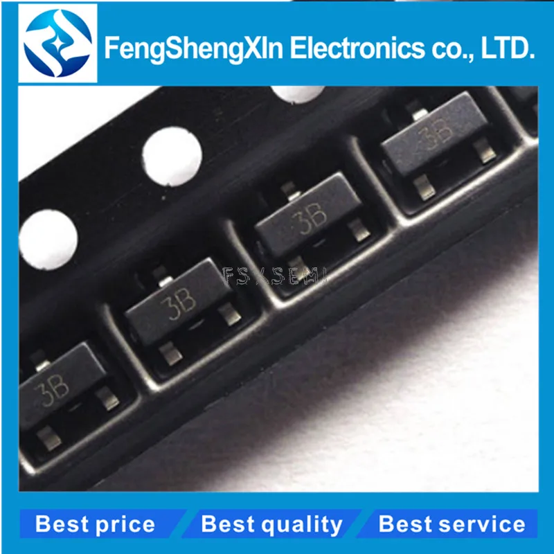 100pcs/lot BC856B 3B SOT 23 BC856 Transistor|Integrated Circuits| - AliExpress