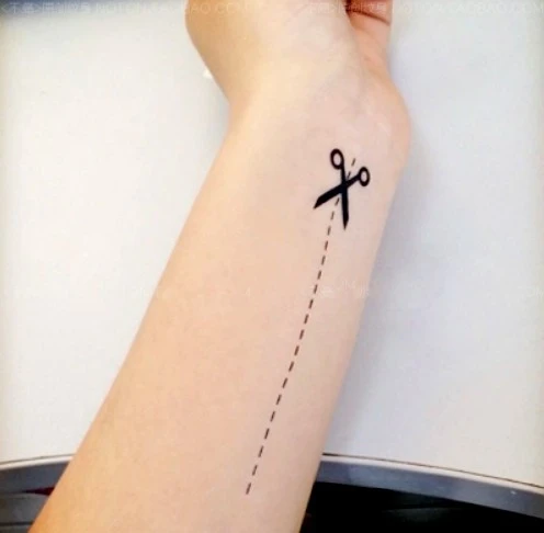 Cut Here Line