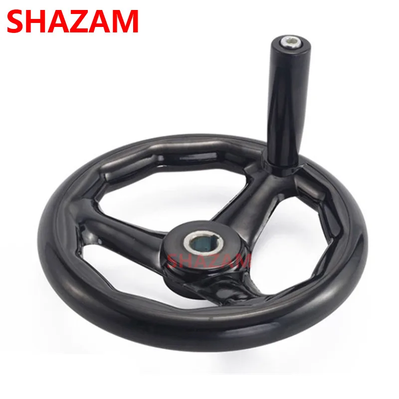 Grinding Machine Hand Wheel Three Bakelite Handle Milling Machine Edge ...