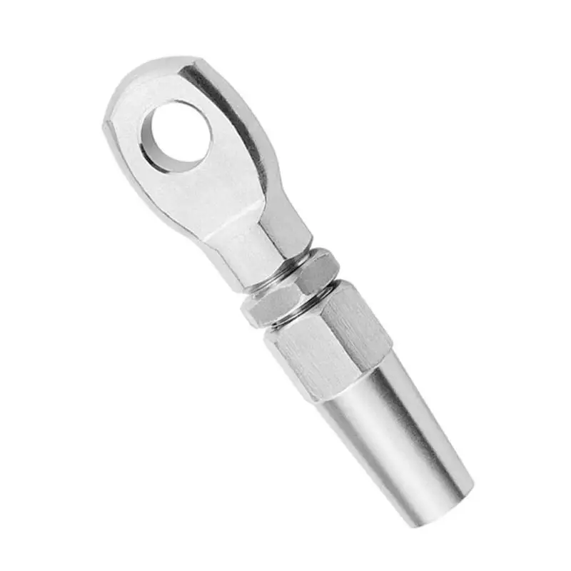 stainless steel Swageless Eye Terminal Wire rope connector Balustrade ...