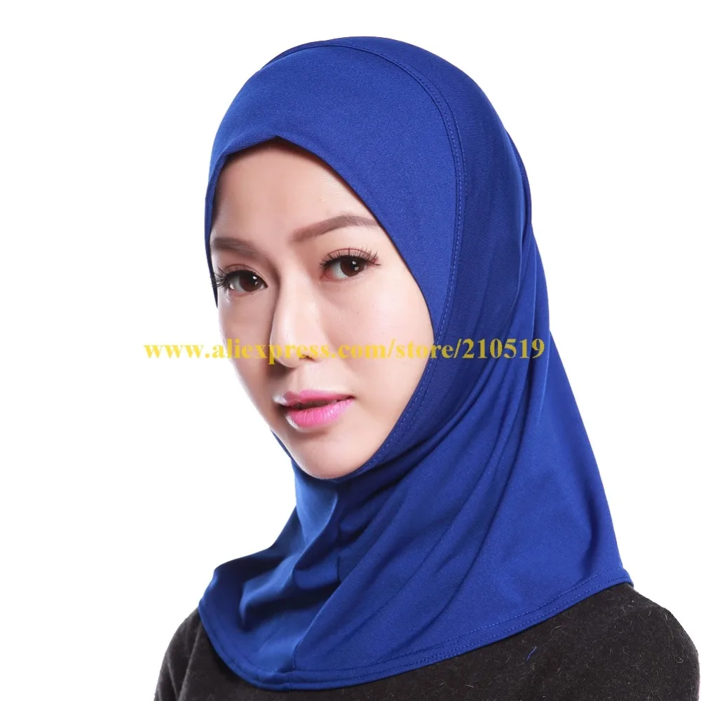 (can Choose Different Colors) Beautiful Mini Hijab Lovery Muslim Caps ...