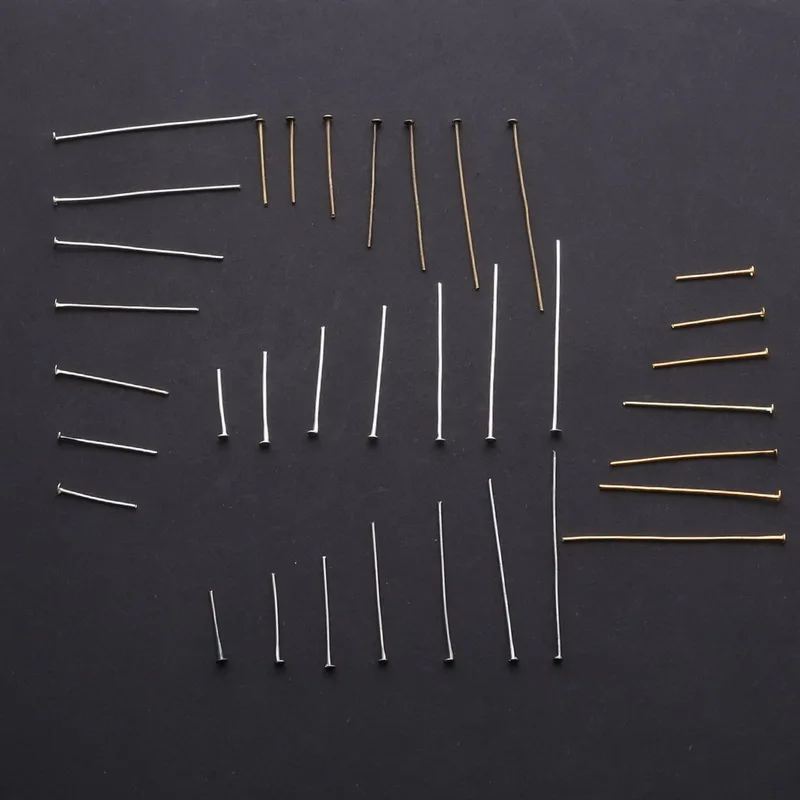 Hot Sale 700PCS Eye Pins & Head Pin 9/T shape Jewelry Findings Size 16 ...