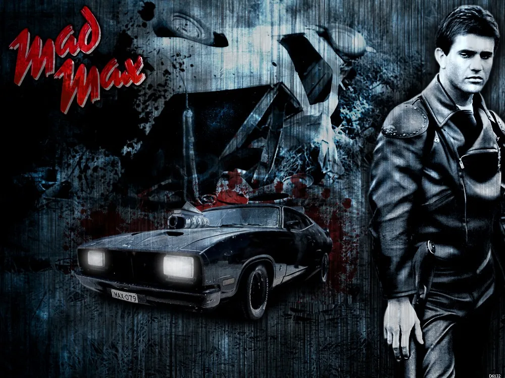 Mad Max Interceptor Rockatansky Mel Gibson Película de Acción Arte ...