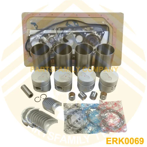New MITSUBISHI 4D56 ENGINE Rebuilt Kit for 4D56 SOHC 8 Valves Diesel ...