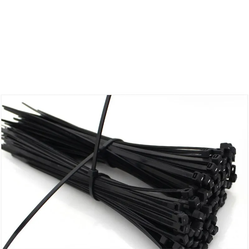 100pcs 2 * 150mm Nylon Plastic Cable Ties Zip Fasten Wire Wrap Strap ...