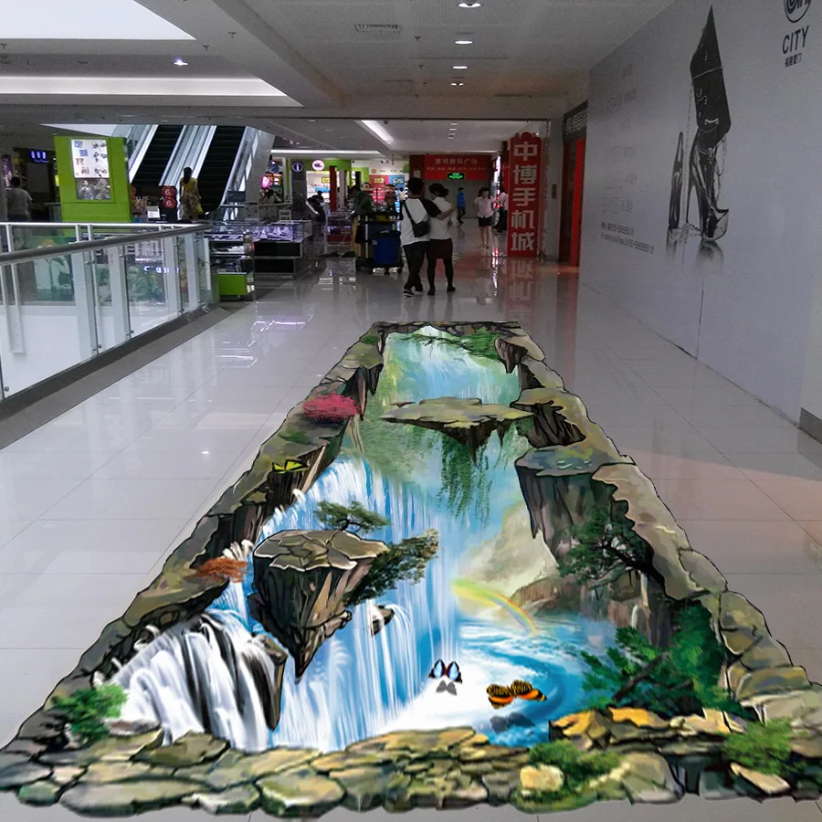 3d Drawings On Ground