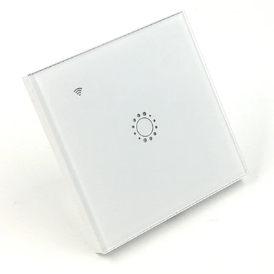 vhome white 1 gang WiFi remote touch wall switches panel wireless ...