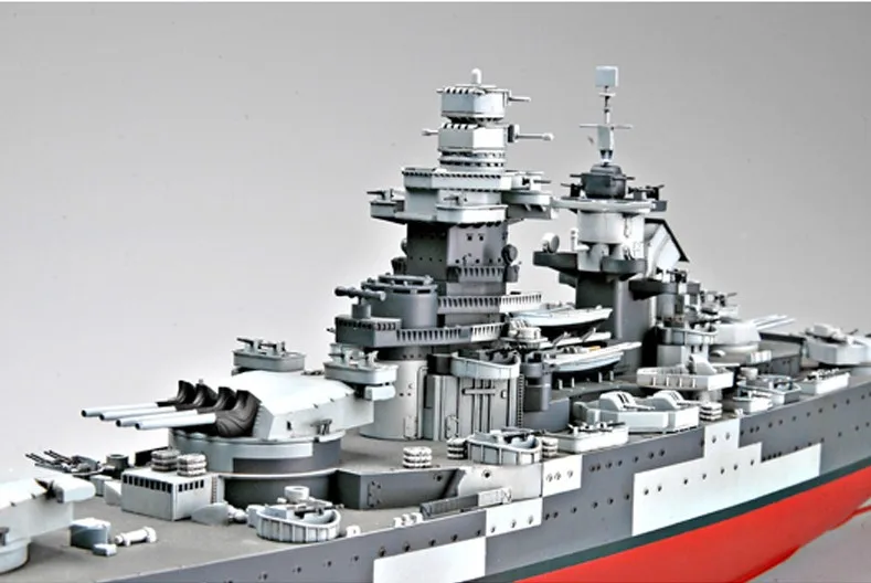 Models & Kits Trumpeter 1/700 05750 French Battleship Richelieu 1943 ...