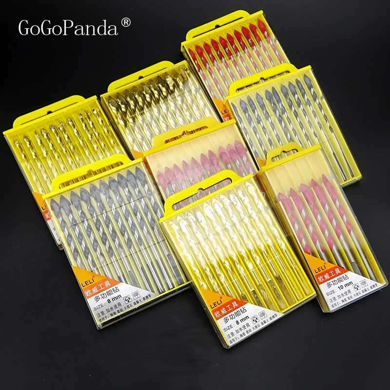 6 мм 8 мм Твист лопата сверла треугольник шестигранный хвостовик сверла ...