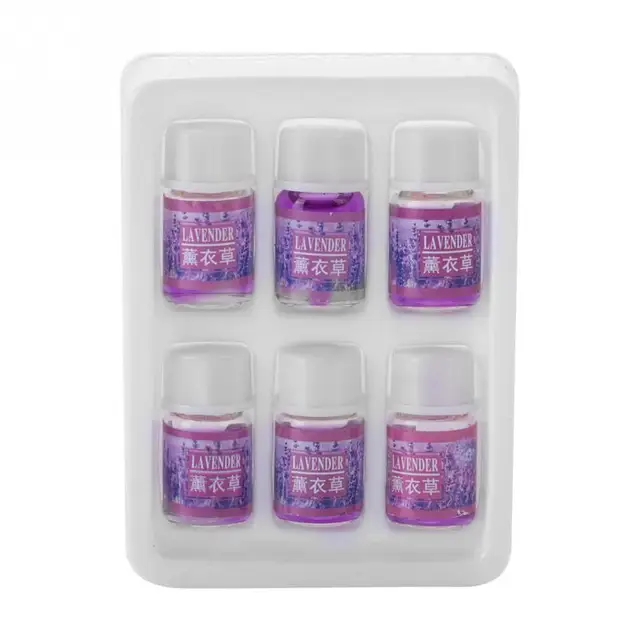 6 Pcs Set 3ml Natural Fragrant Aromatherapy Water Soluble Essential Oil