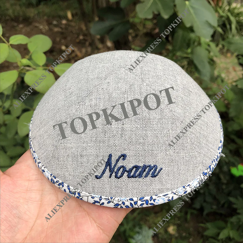 personalized kippot, wedding kippa, kipot, yarmulke-in Islamic Clothing ...