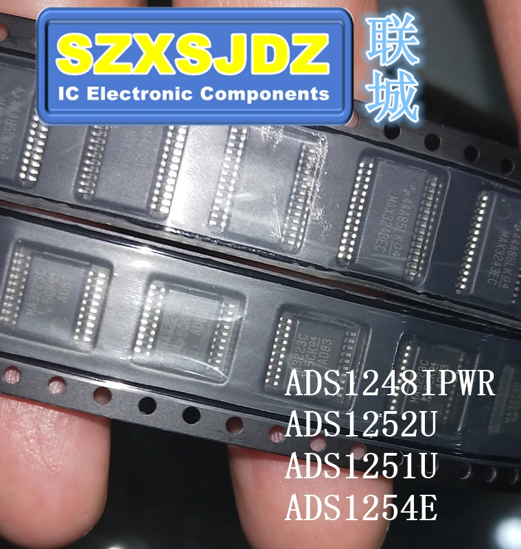 1pcs ADS1248IPWR ADS1248IPW ADS1248 ADS1252U ADS1252U/2K5 ADS1251U/2K5 ...