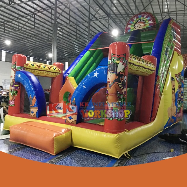 Giant Games Inflatables Kids Inflatable Slide Tobogan Inflable Slide ...