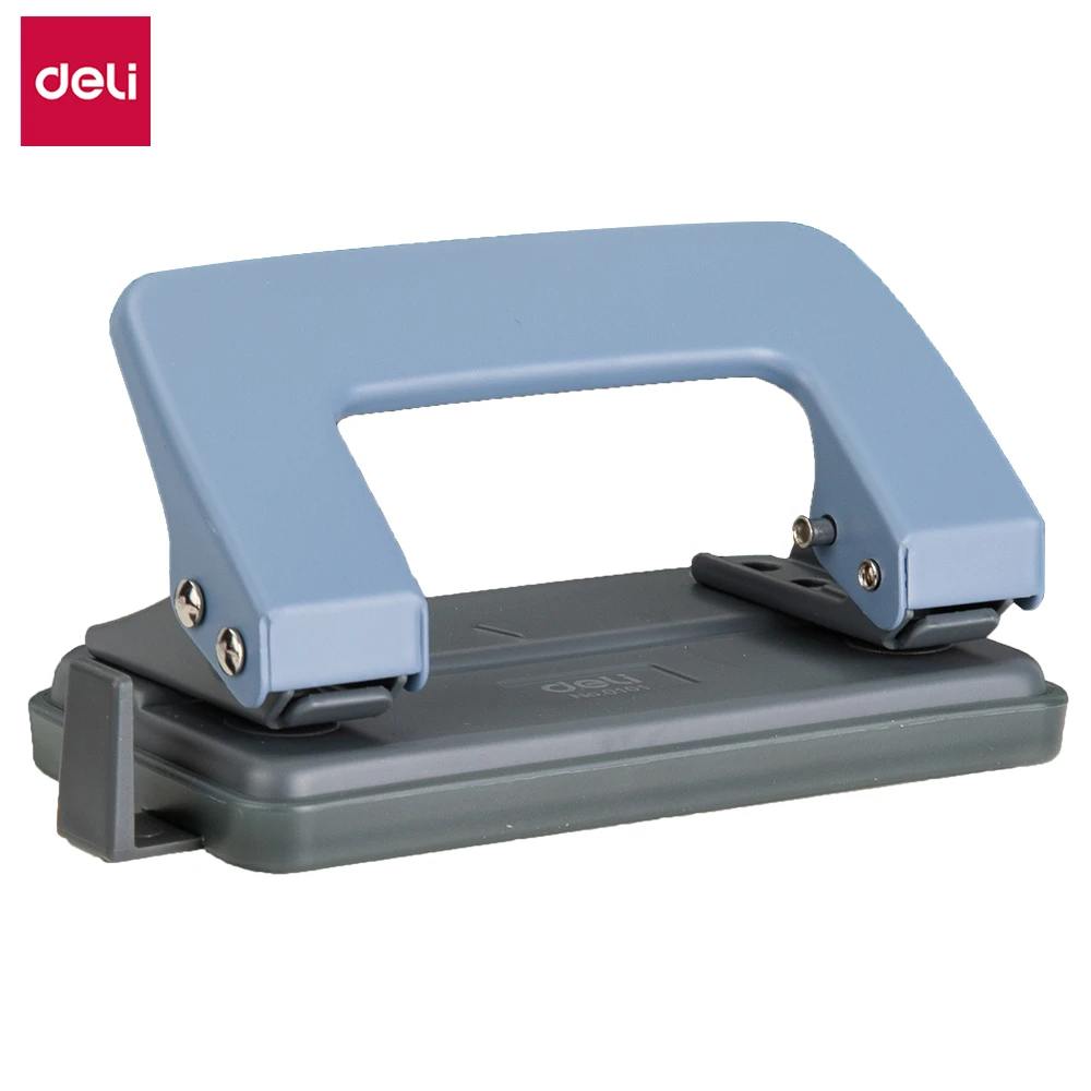 DELI-Metal-Paper-Punch-80mm-Hole-Distance-Office-Puncher-Machine ...