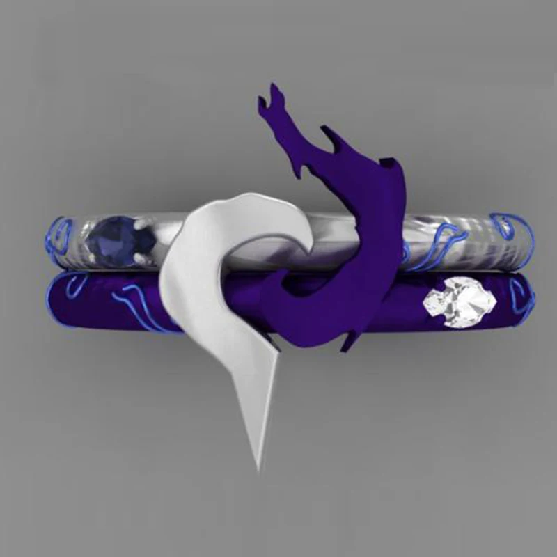 LoL Hero Master Couples Lovers Rings 925 Jewelry Sterling Silver ...