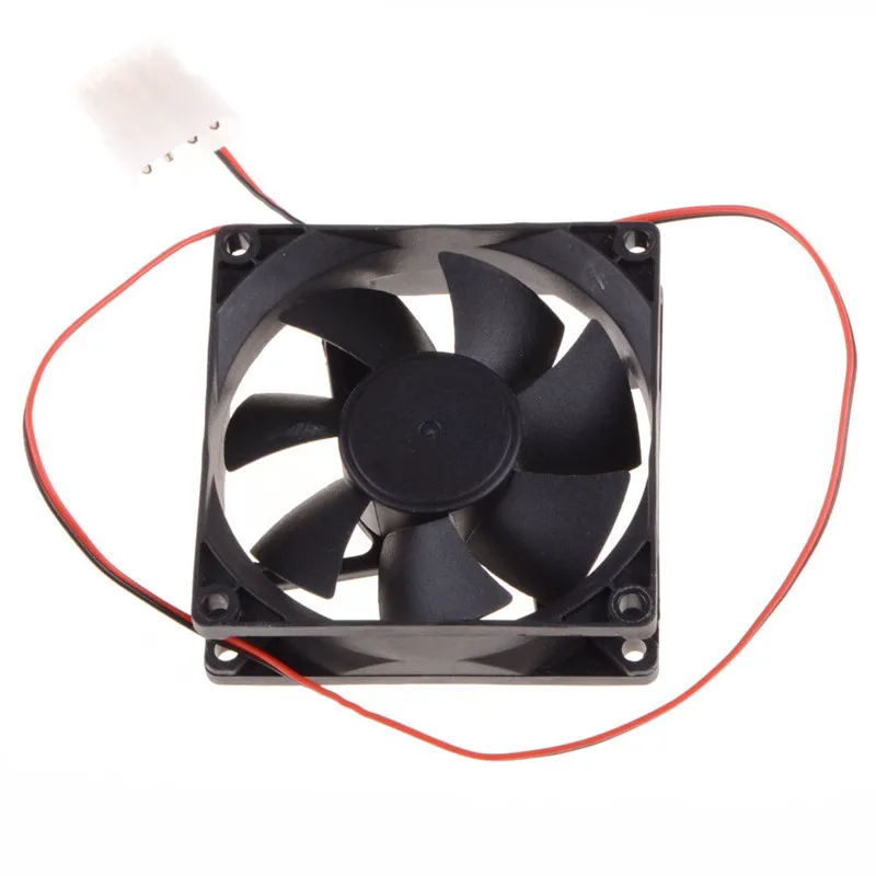 80*80*25 MM Personal Computer Case Cooling Fan DC 12V 2200RPM 45CM Fan ...