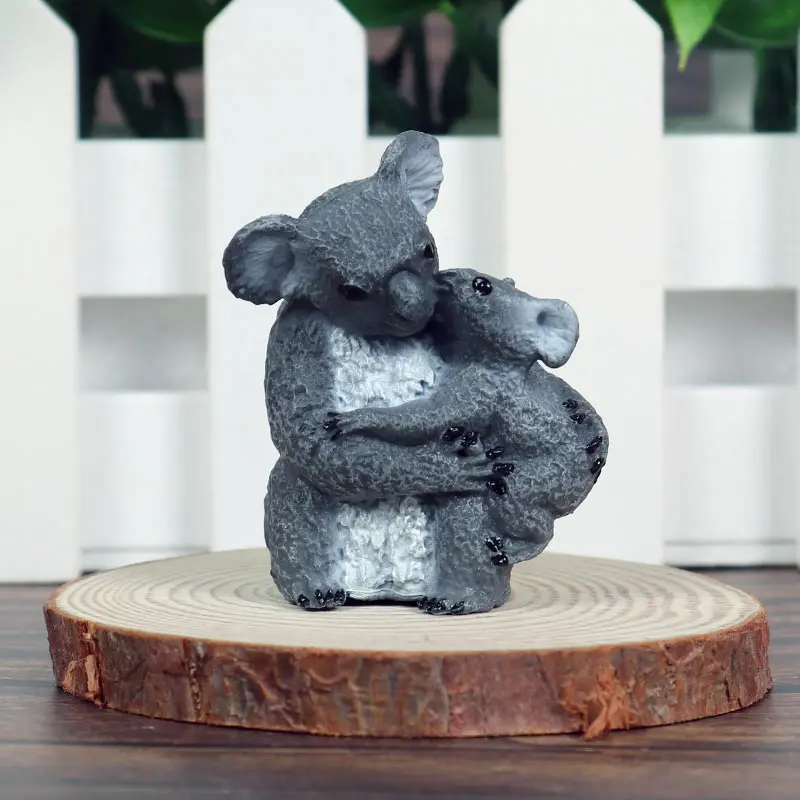 Oenux Original Cute Koalas Australian Animals Action Figure Simulation ...
