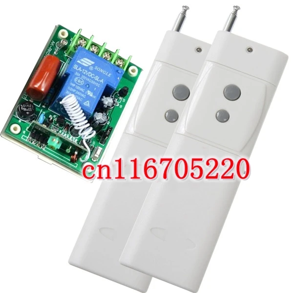 Long Distance 3000m AC 220V 30A 3000W 1CH Wireless Remote Control ...