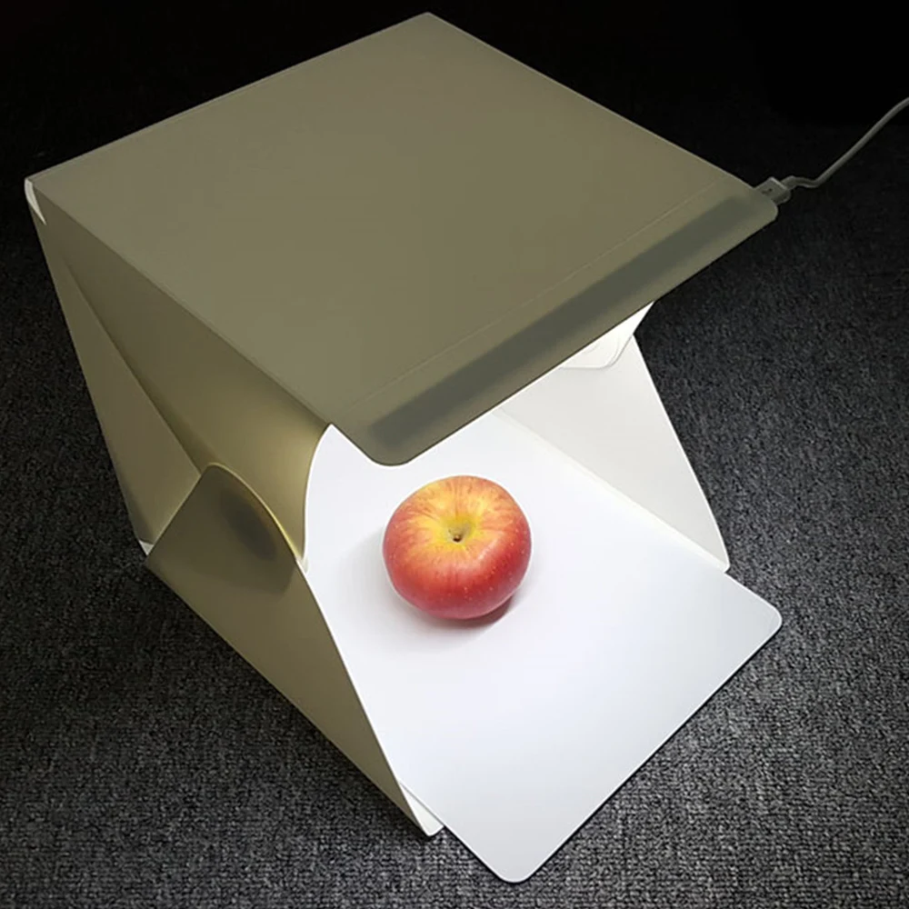 אביזרי צילום סטודיו - LED Portable Foldable Light box Portable Light ...