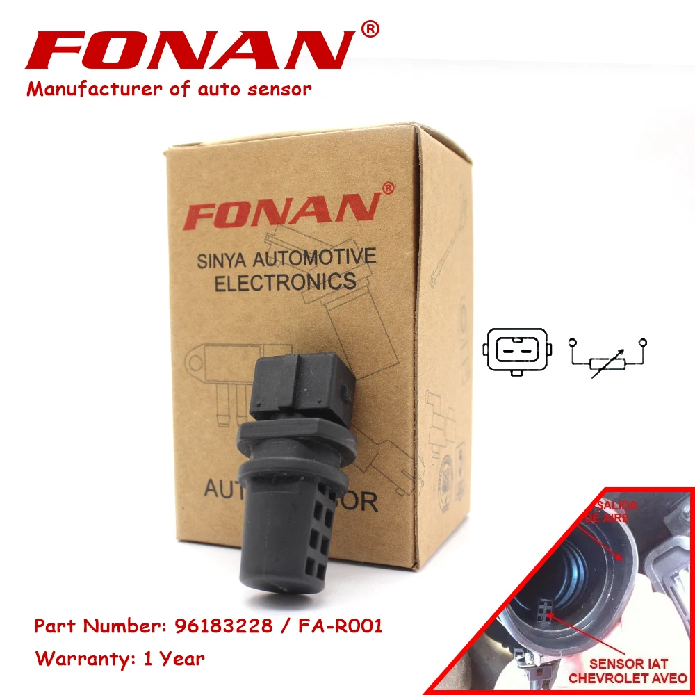 Intake Air Temperature Sensor For Daewoo Aveo T200 Kalos Lacetti Lanos ...