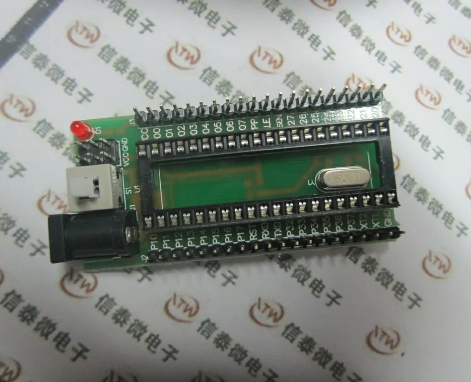 STC minimum system board development board 51 MCU development board ...