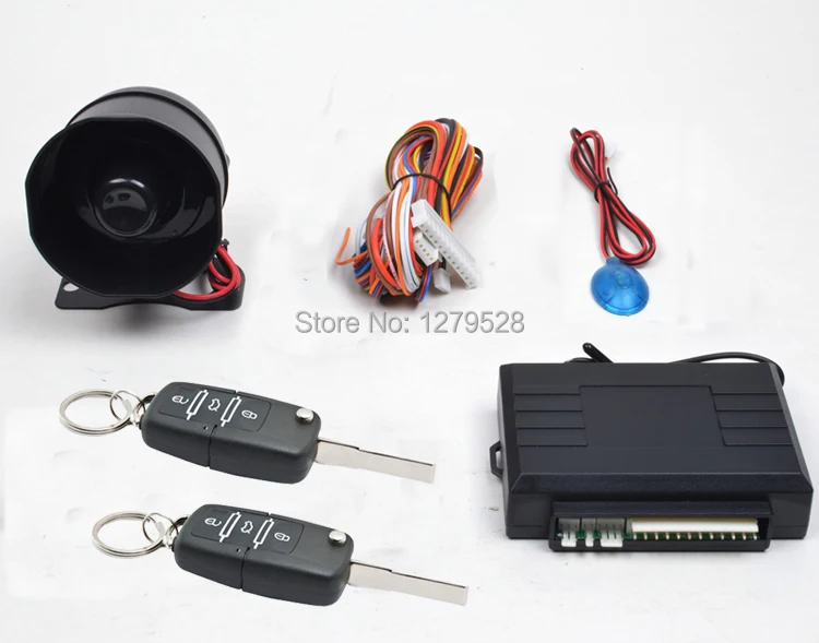 ford focus 2 car alarm system with key billet remote control central ...