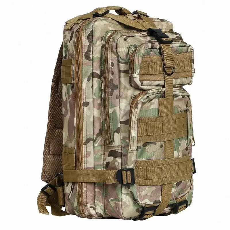 CQC 3P Military Army Tactical Backpack Rucksack Molle Waterproof Hiking ...