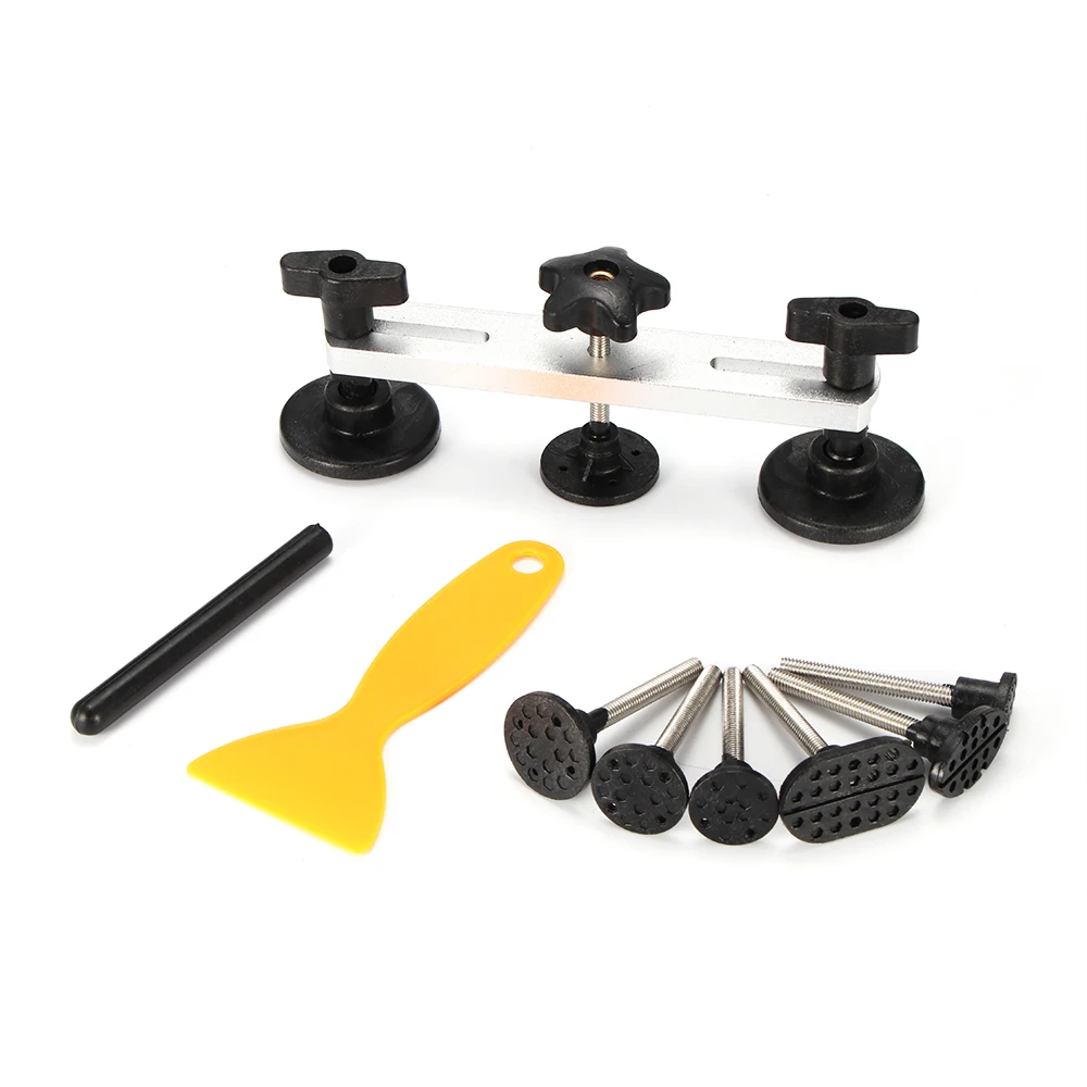 Bridge Dent Puller - Metal Bridge Kit with 7 Glue Tabs & Accessories ...