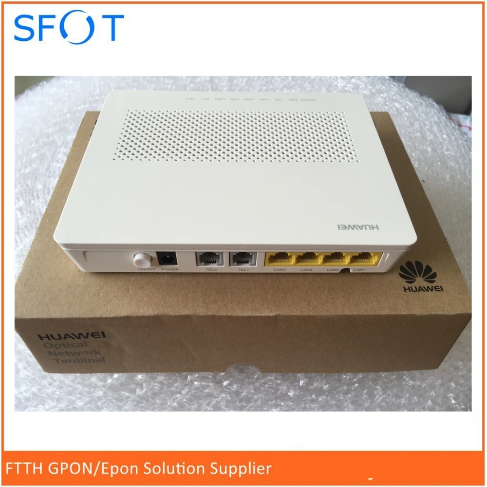 New version EchoLife HG8240H GPON ONT ONU With 4GE, 2POTS. 1BBU, SIP ...