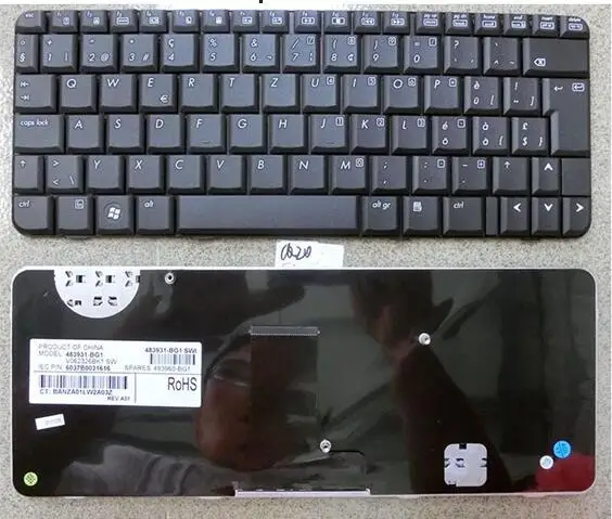 New Laptop keyboard for HP Compaq 2230 2230s CQ20 series QWERTZ SWISS ...