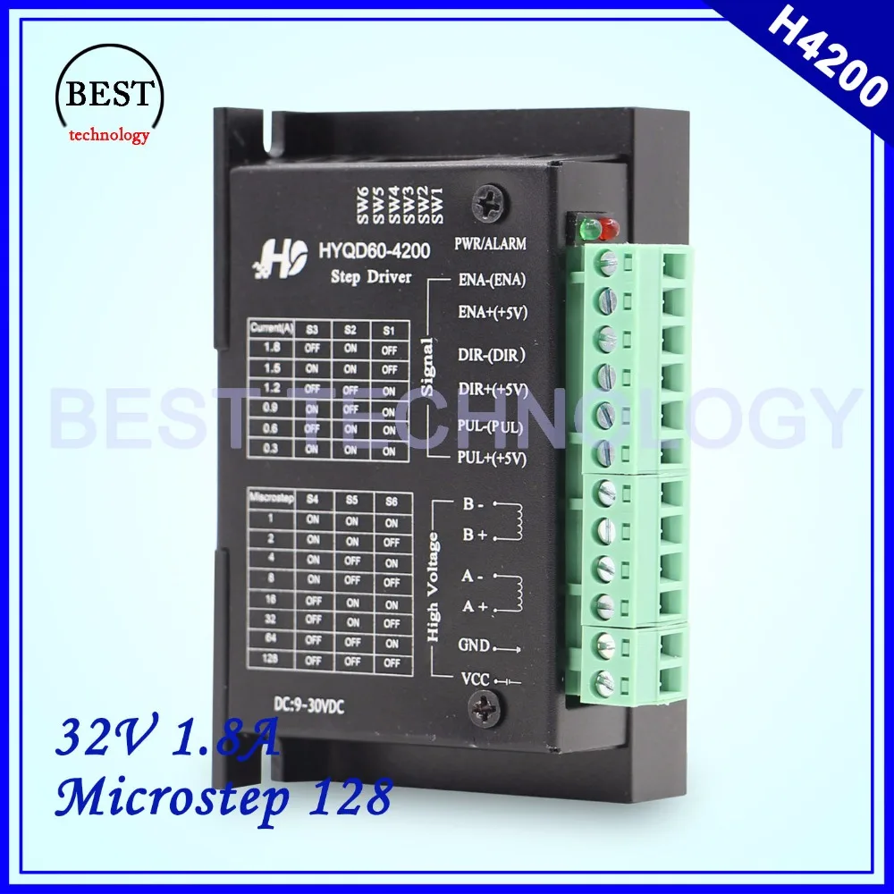 Nema17 Stepper Motor Driver H4200 Motor Driver Dc9-30v 1.8a Microstep ...