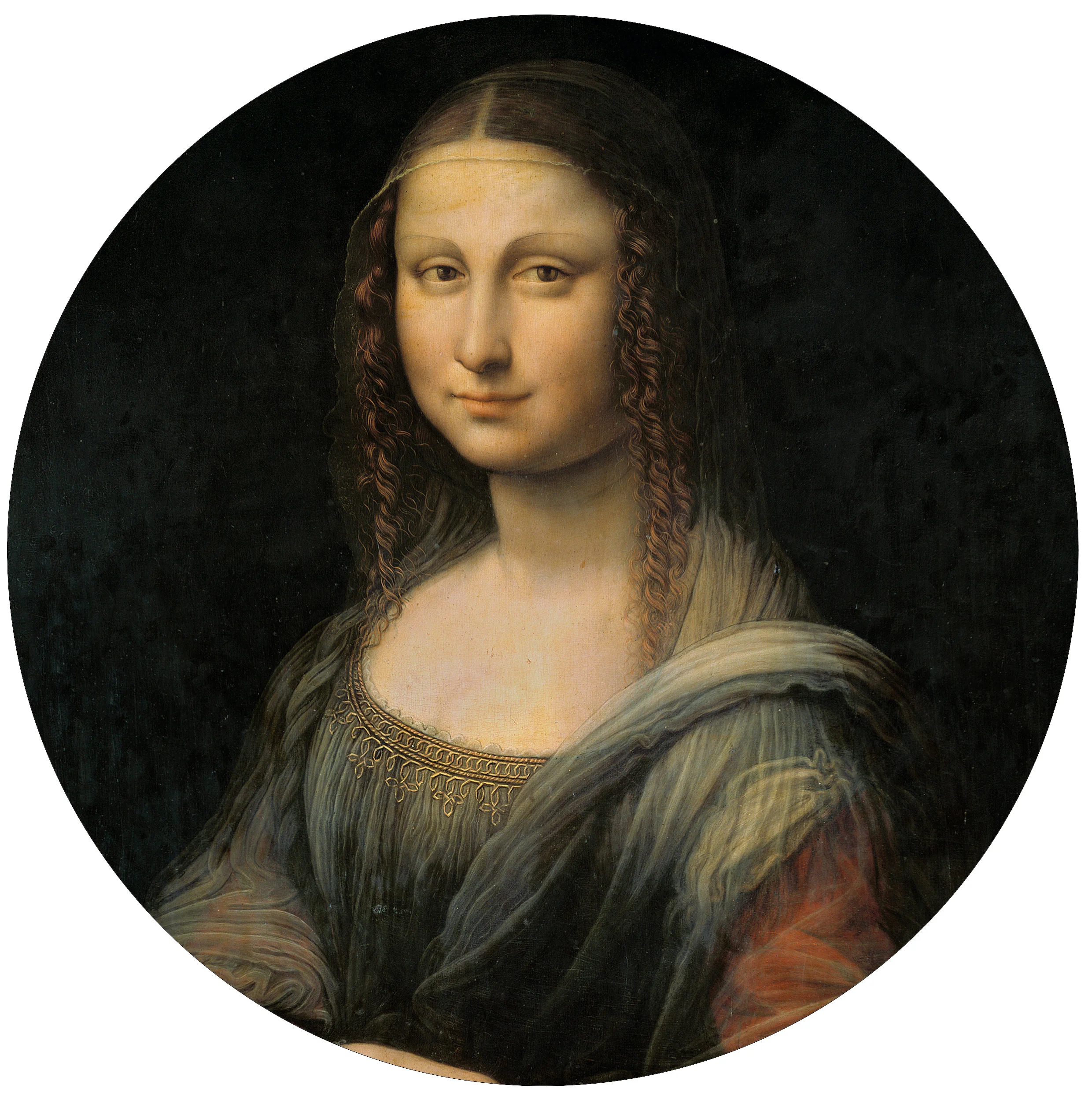 Collectible Plates Mona Lisa Art,6.5 Hand Painted Decorative Mona Lisa ...