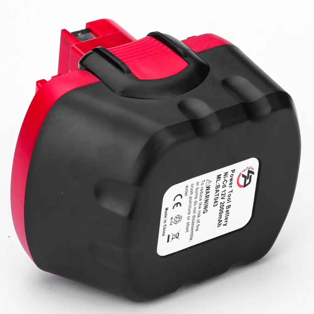 Для BOSCH GSR 12 V 2.0Ah Перезаряжаемые Батарея для 2 607 335 709 PAG ...