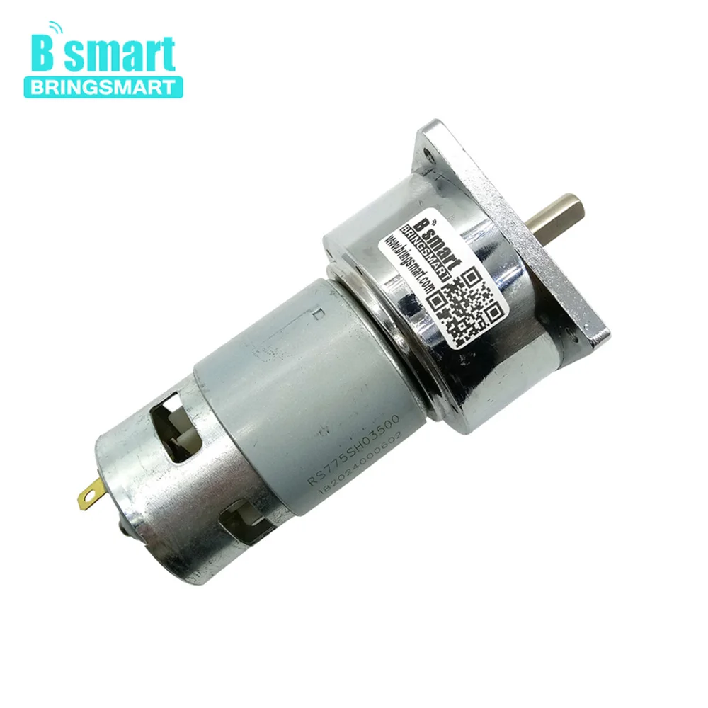 60GA775 DC Gear Motor DC 12V And 24V Micro Motor With Accurate Ball ...