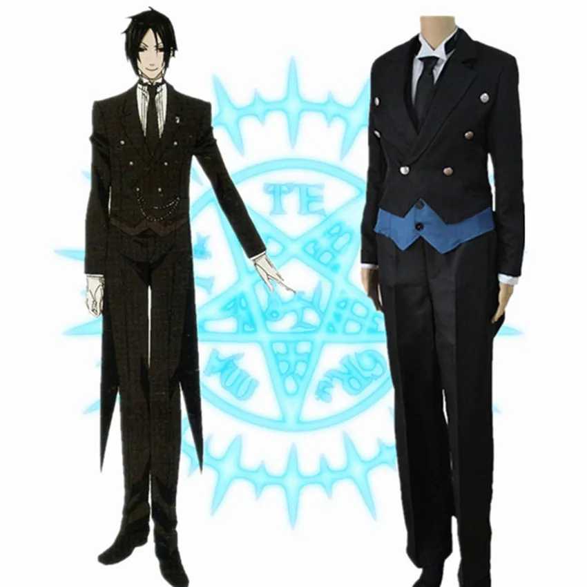 Aliexpress.com : Buy Sebastian Michaelis tuxedo suits cosplay costumes ...