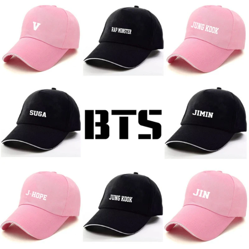 Mainlead Kpop BTS Bangtan Boys JUNGKOOK SUGA JHOPE V baseball Hat ...