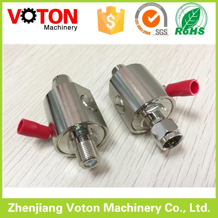 Free-Shipping-DC-1GHz-lightning-protector-Copper-Material-F-type-male ...