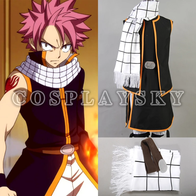 Popular Natsu Dragneel Costume-Buy Cheap Natsu Dragneel Costume lots ...