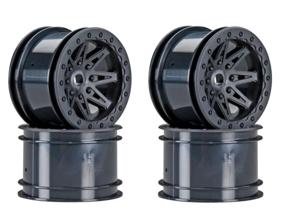 Axial 2,2 AX08135 LLANTAS para coche, llantas para rines, Wraith Racer Rock Crawler 1/10, 4 ...