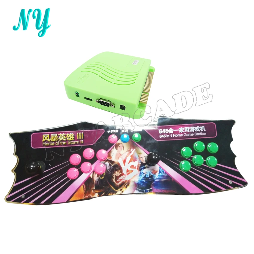 2017 New 645 In 1 Box 4 Arcade Joystick Game Consoles With Jamma Multi ...