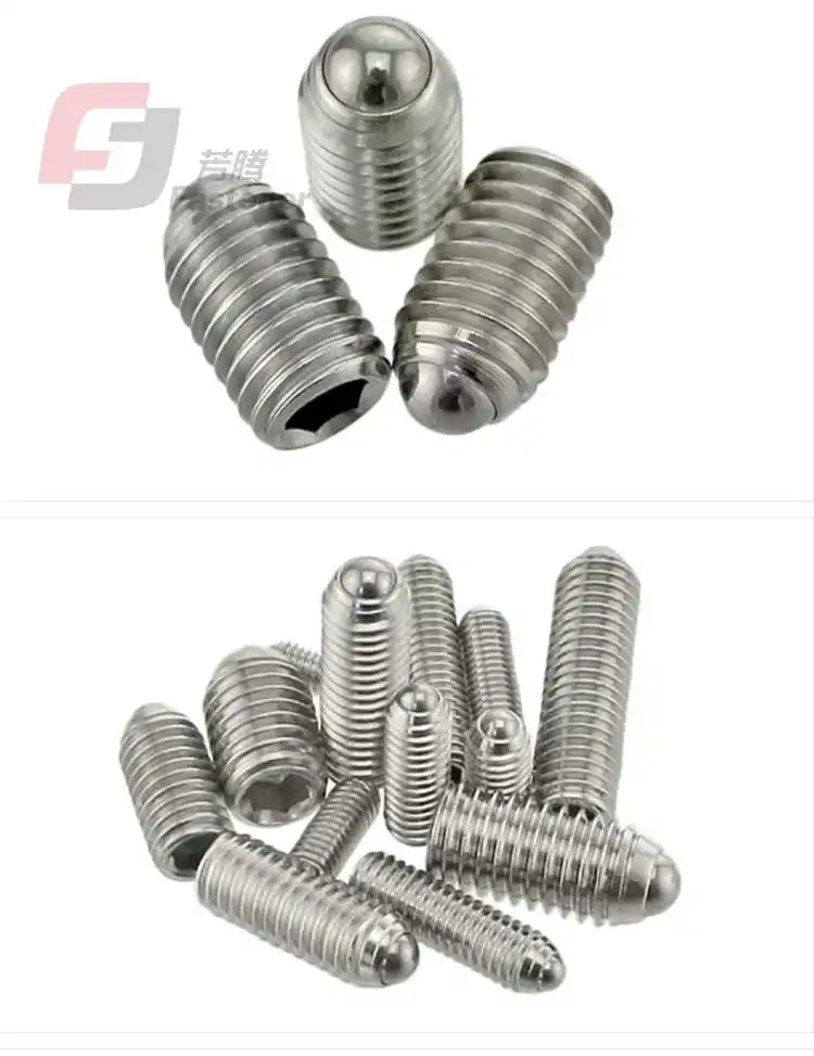 Free shipping 20PCS, M5*16MM 304 stainless steel wave beads positioning ...