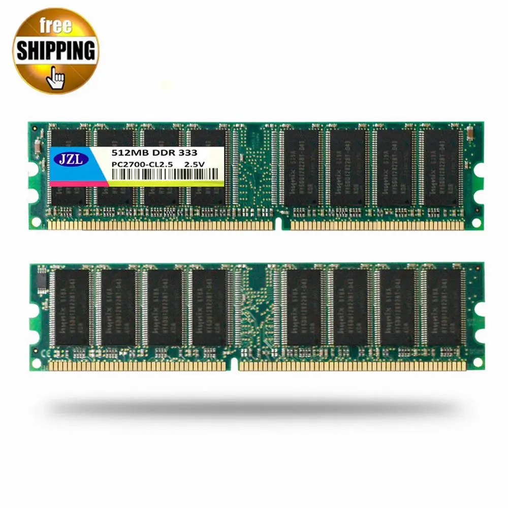 JZL Memoria PC 2700 DDR 333MHz / PC2700 DDR333 / 333 MHz DDR333MHz ...