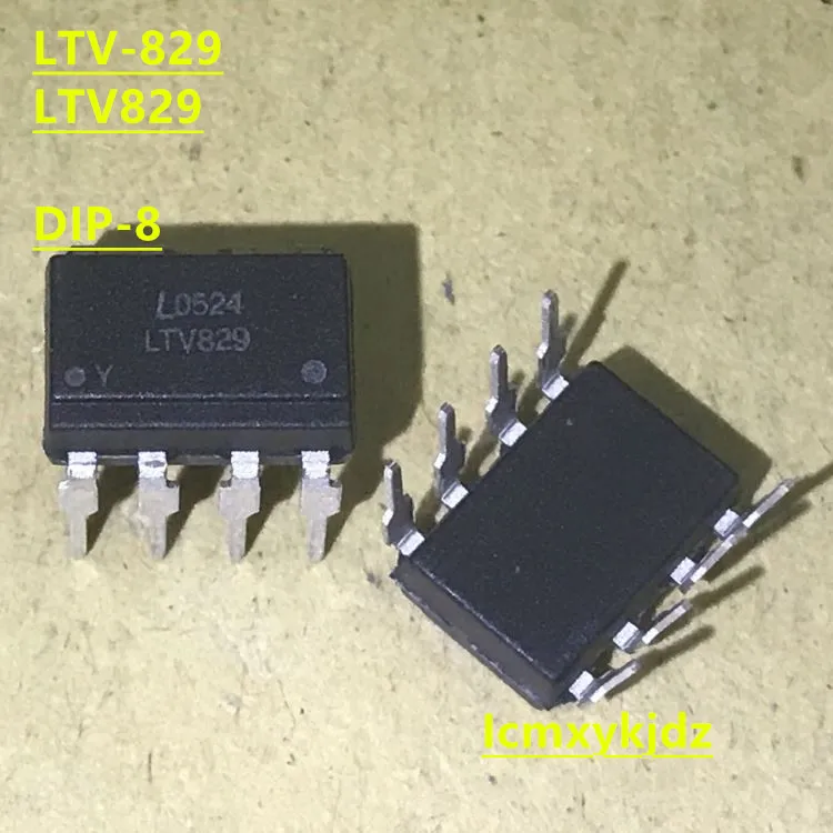 LTV 829 PC829 DIP 8, nuevo producto original, envío gratis, entrega rápida, 10 unids/lote ...