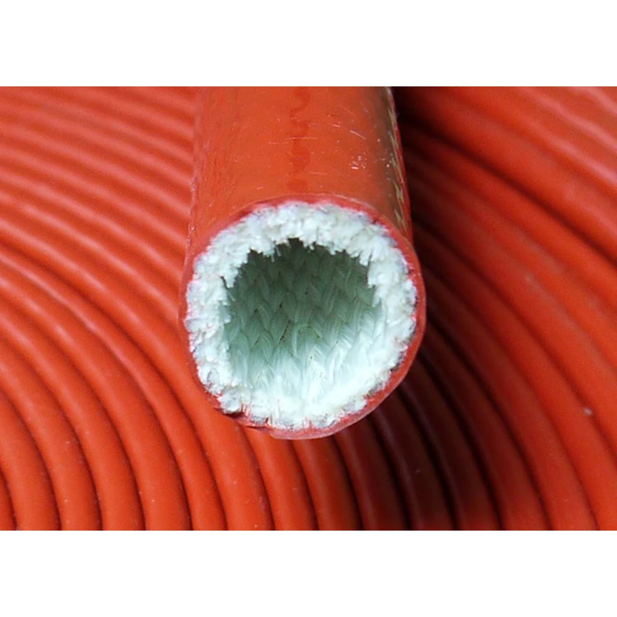 1Meter 4-130mm Dia Red High Temperature Resistant Fire Retardant Casing ...